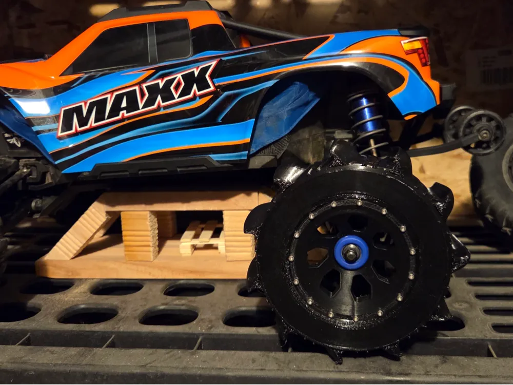 RC Paddle Wheels 17mm Hex also for Traxxas Hex - Free 3D Print Model ...