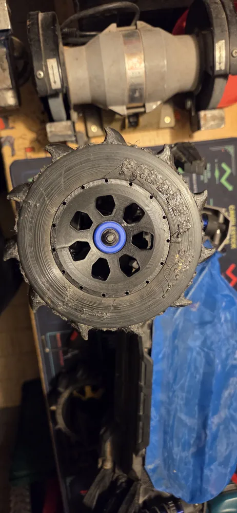 RC Paddle Wheels 17mm Hex also for Traxxas Hex - Free 3D Print Model ...