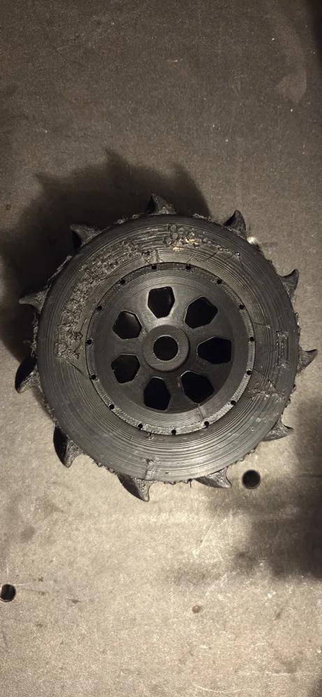 RC Paddle Wheels 17mm Hex also for Traxxas Hex - Free 3D Print Model ...