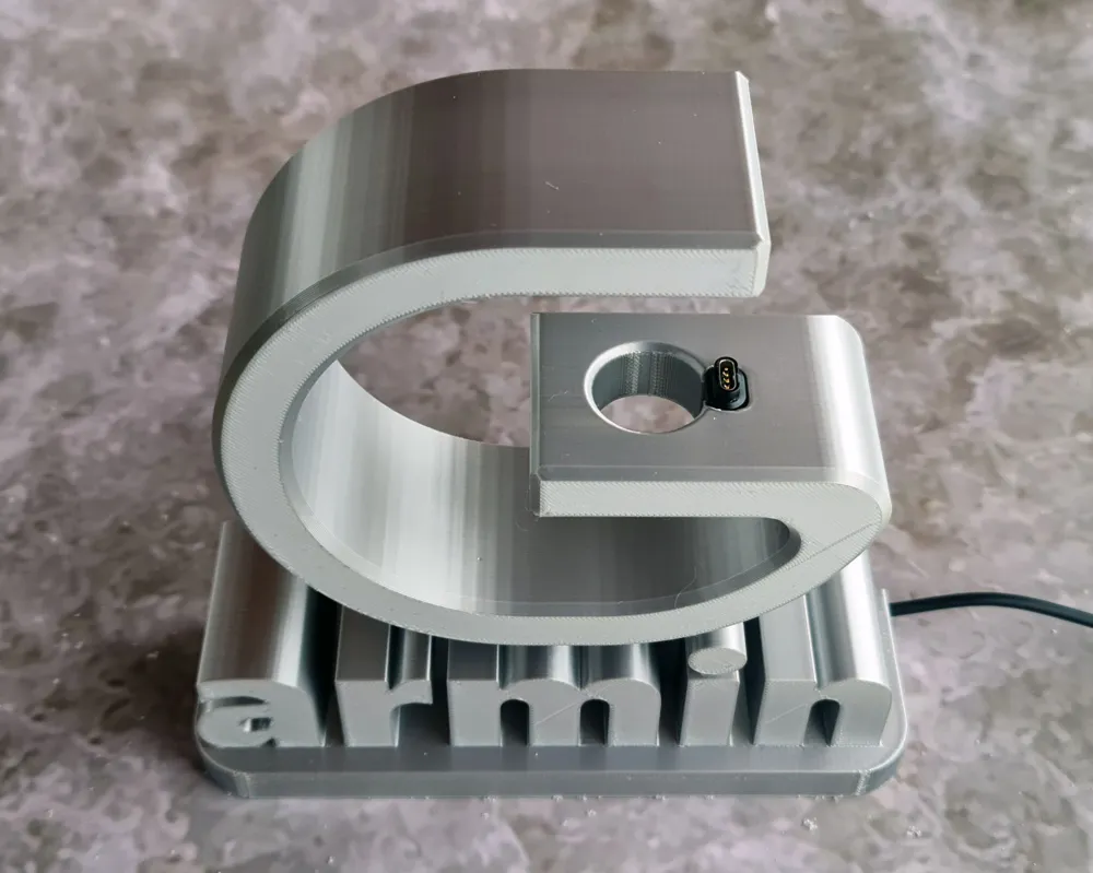 Garmin G Stand – Fenix/Epix 2 Charger - Free 3D Print Model - MakerWorld
