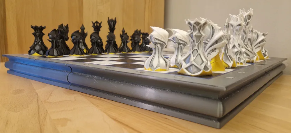 Modular chess board - Free 3D Print Model - MakerWorld
