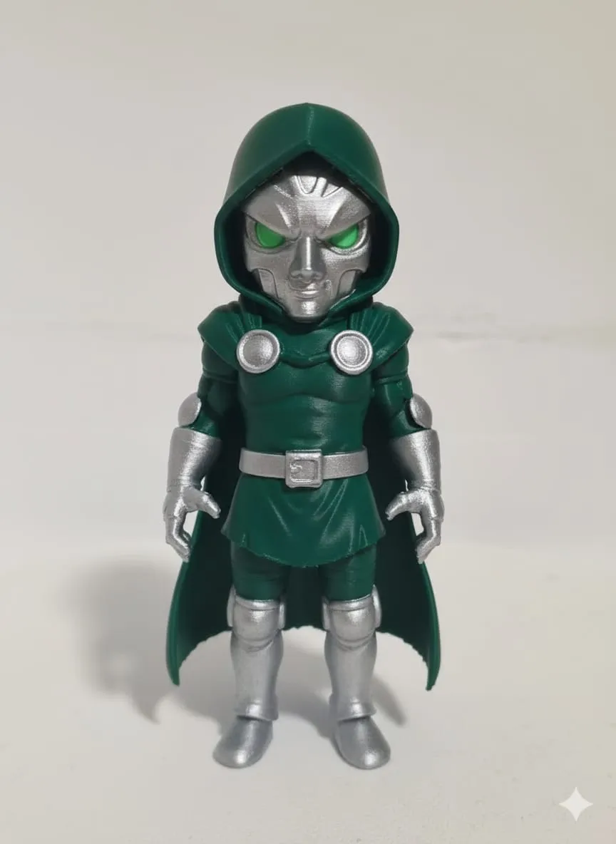 Avengers Dr Doom Chibi - Free 3D Print Model - MakerWorld