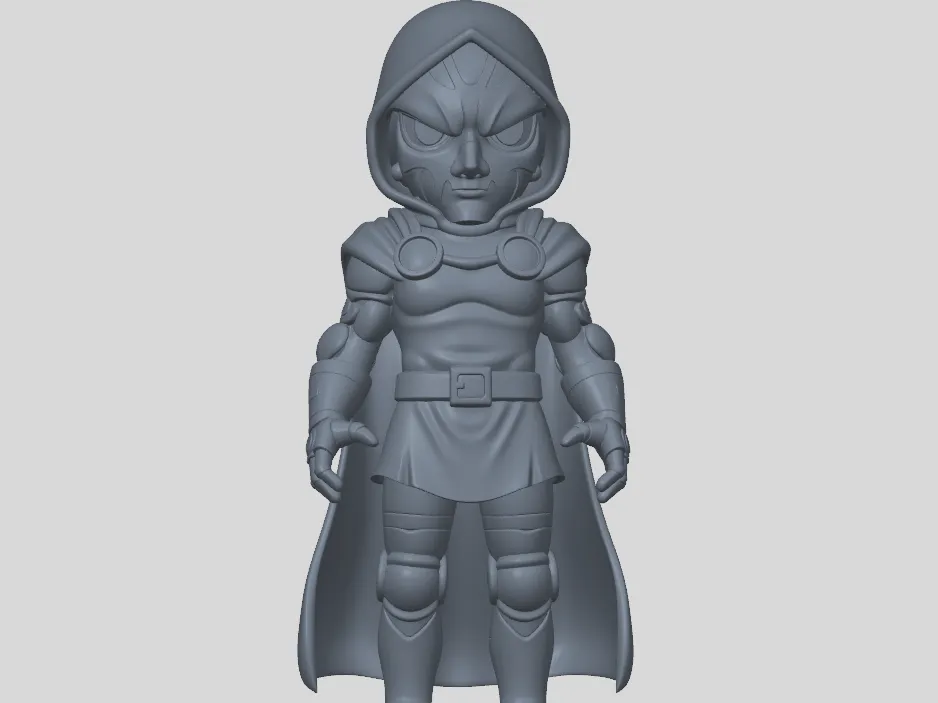 Avengers Dr Doom Chibi - Free 3D Print Model - MakerWorld