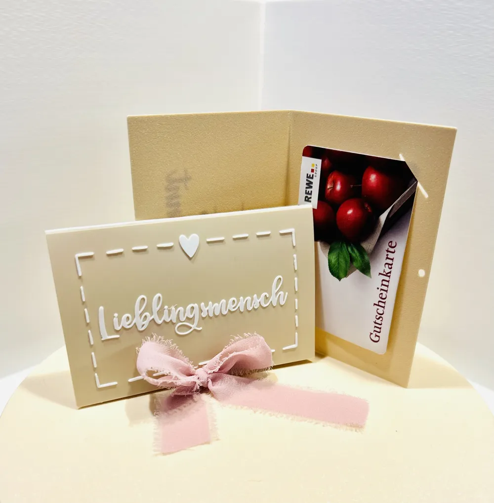 Carte-cadeau Saint-Valentin allemand et anglais - Modèle d'Impression ...