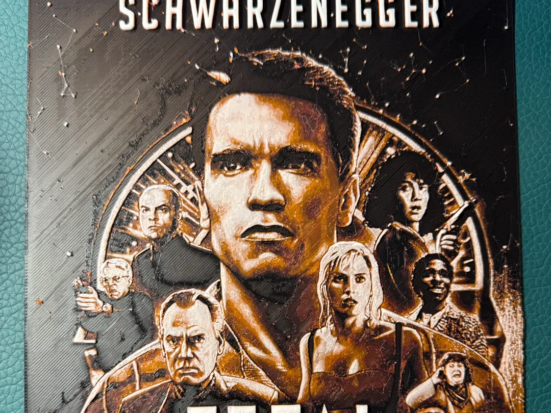 Hueforge Total Recall - Free 3D Print Model - MakerWorld