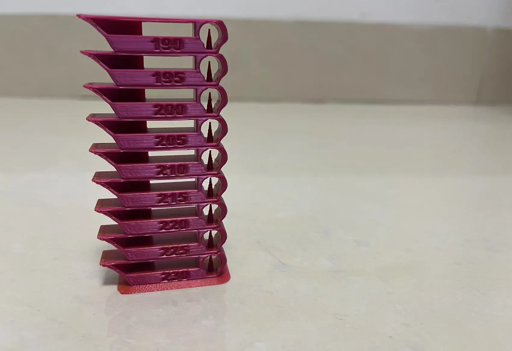 Dedicated Temperature Test Tower for Bambu Lab P1 Series, Essential for ...