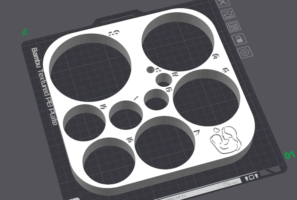 Cervical Dilation Trainer Board 1–10 cm by vwiefranz MakerWorld ...