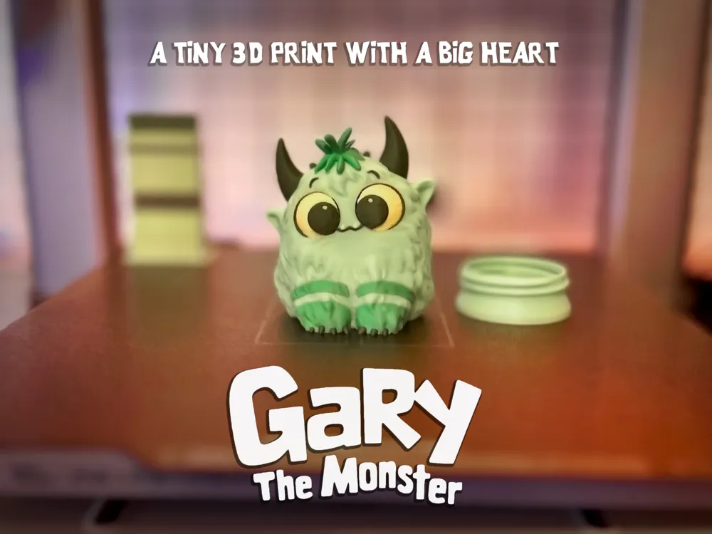 Gary The Monster by Landis MakerWorld: Download Free 3D Models