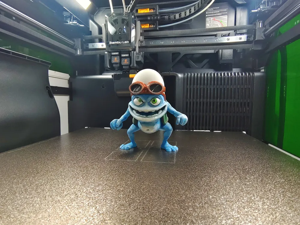 Crazy frog - Free 3D Print Model - MakerWorld