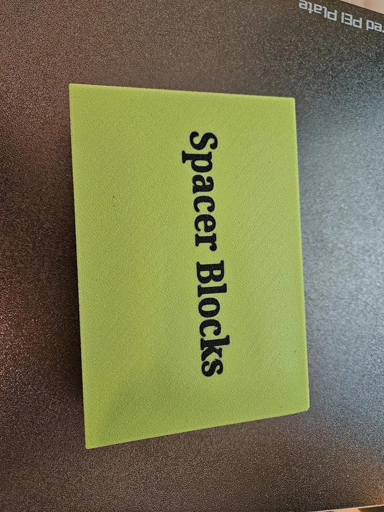 Spacer Blocks and Box - Free 3D Print Model - MakerWorld