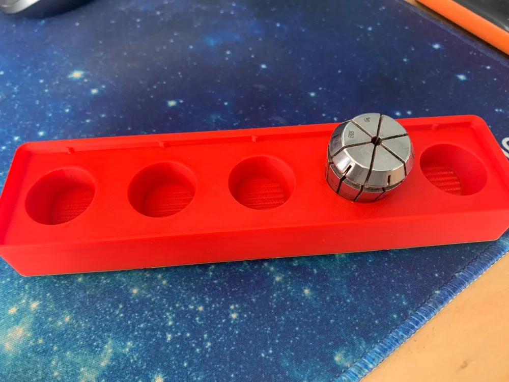 Gridfinity ER25 Collet holder Remixed by jose.lorca - MakerWorld