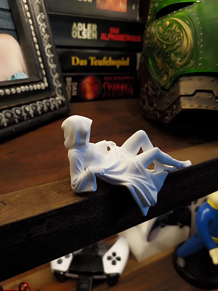 Gothic Figure lying Women Sexy Nun Erotica - Free 3D Print Model ...