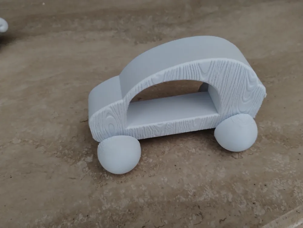Wooden Pull Car - Free 3D Print Model - MakerWorld