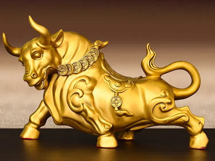 Prosperity Ox and Fortune Ox (a pair) by hild - MakerWorld