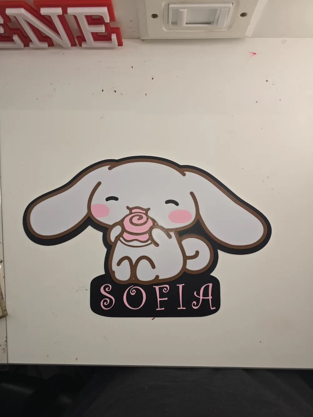 Customize Cinnamoroll name plate by monchis MakerWorld: Download Free ...