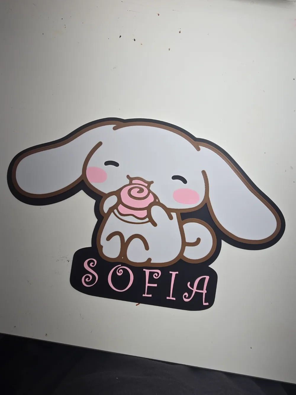Customize Cinnamoroll name plate by monchis MakerWorld: Download Free ...