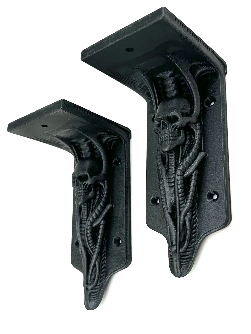 Skull Shelf Brackets - Sturdy to hold your shelf by ChainsawGraphics ...