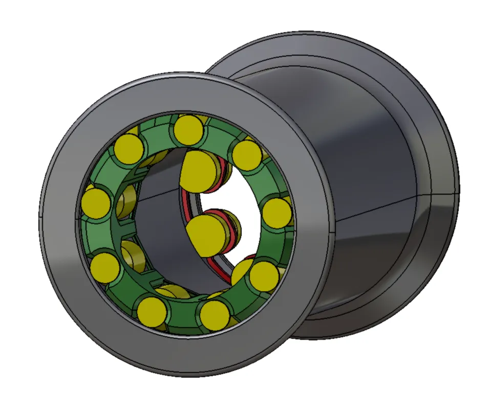 Over-engineered A1 spool print-in-place bearing by YANGX5 - MakerWorld