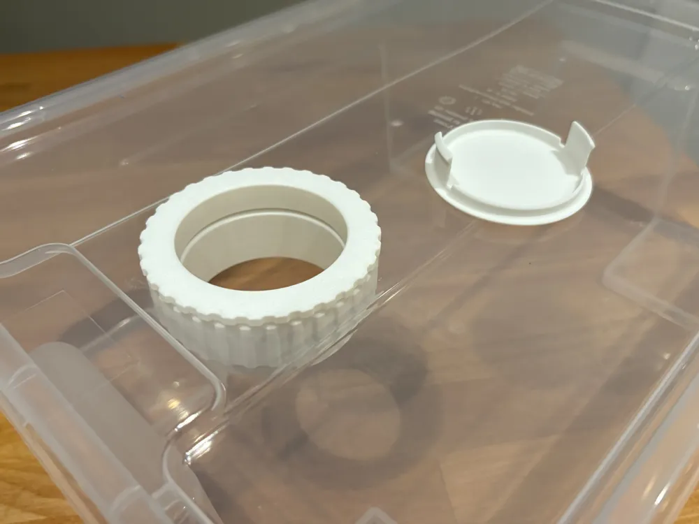 Sous Vide Holder / Threaded Grommet - Free 3D Print Model - MakerWorld