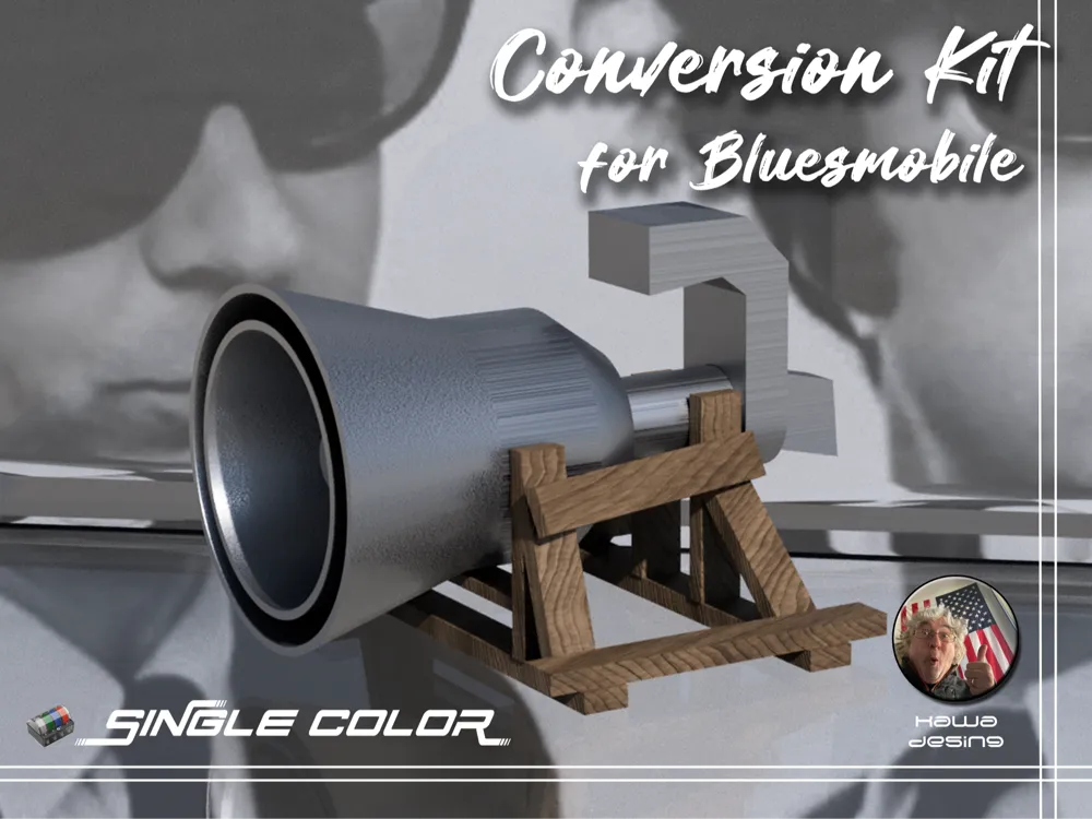 Conversion Kit for BluesMobile by Kawa MakerWorld: Download Free 3D Models