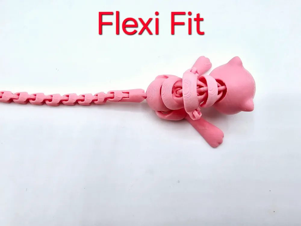 Flexi Mew & Posable Flexi Fit Mew Variant by FilliFuu - MakerWorld