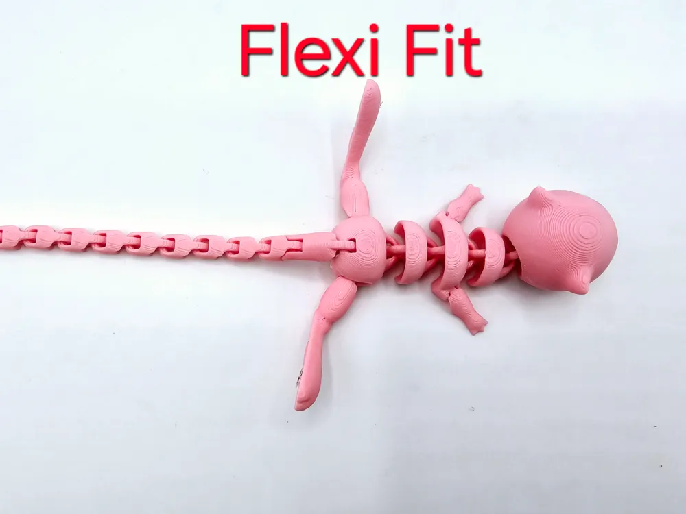 Flexi Mew & Posable Flexi Fit Mew Variant - Free 3D Print Model ...