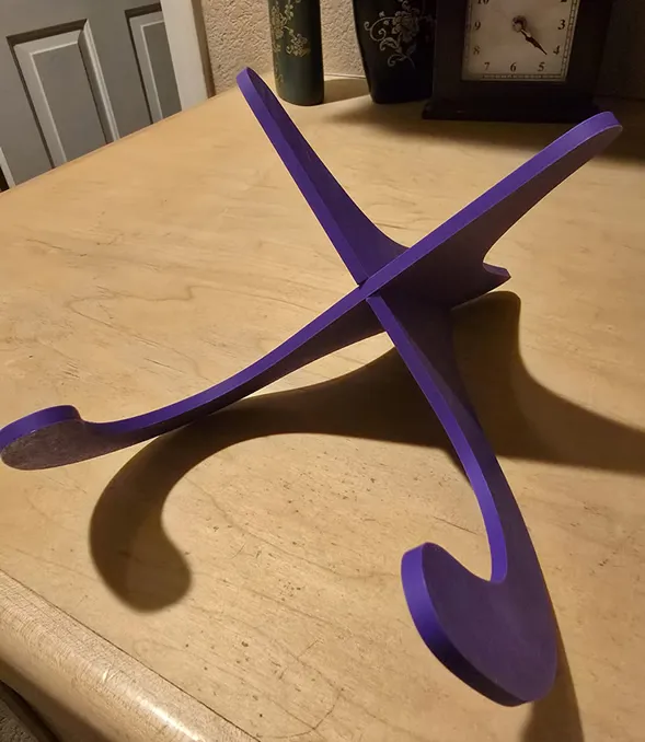 Simple Ukulele Stand by PLAYERFORGE - MakerWorld