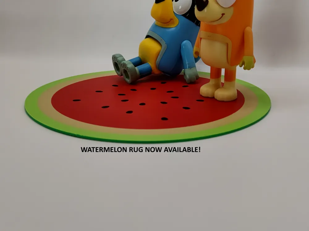 Bluey Figures Playroom Kiwi Rug Toy (Fan Creation) by ...
