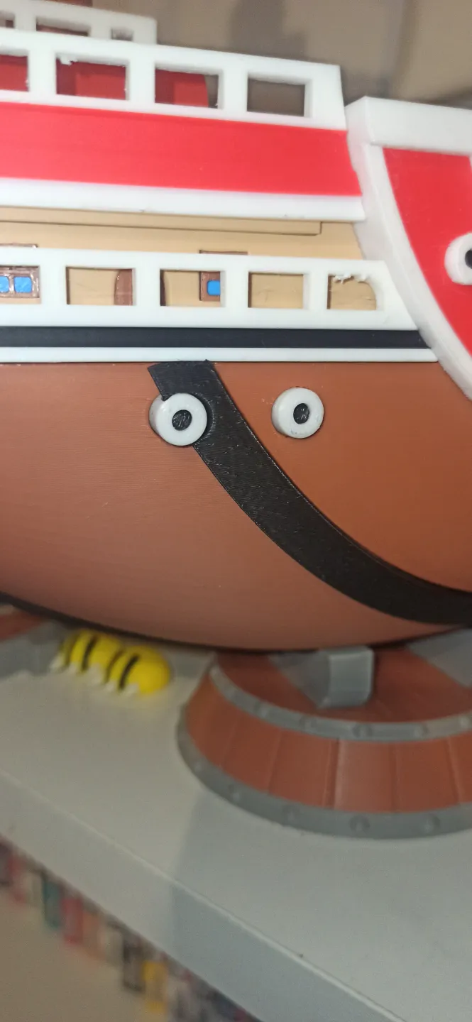 REMIX THOUSAND SUNNY 150% WITH CANON_MODE Remixed by Ramad MakerWorld: Download Free 3D Models