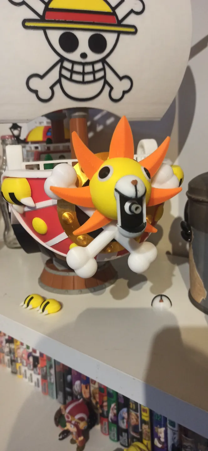 REMIX THOUSAND SUNNY 150% WITH CANON_MODE Remixed by Ramad MakerWorld: Download Free 3D Models