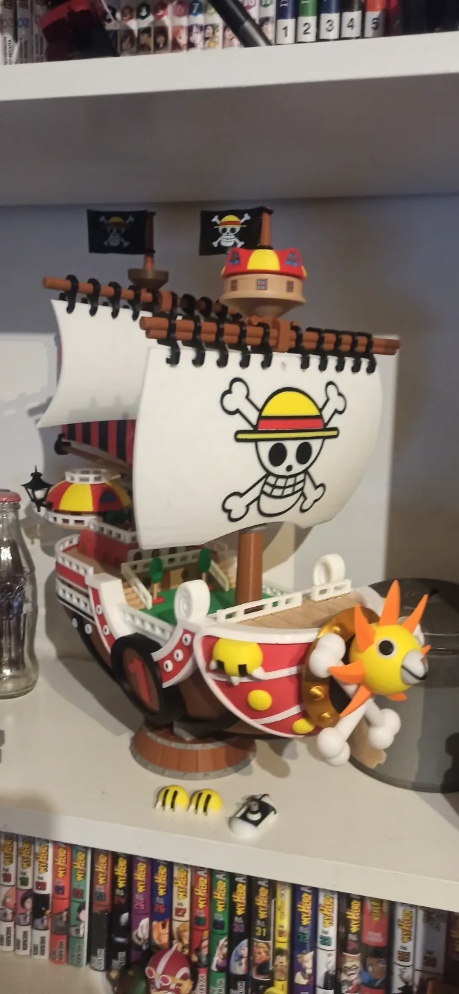 REMIX THOUSAND SUNNY 150% WITH CANON_MODE Remixed by Ramad MakerWorld: Download Free 3D Models