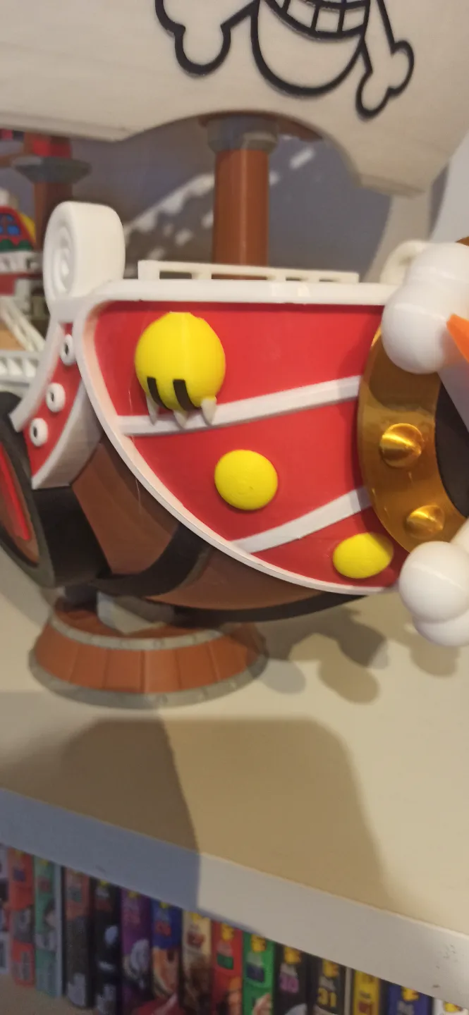 REMIX DEL THOUSAND SUNNY AL 150% CON MODO_CAÑON Remezclado por Ramad MakerWorld: Descarga ...