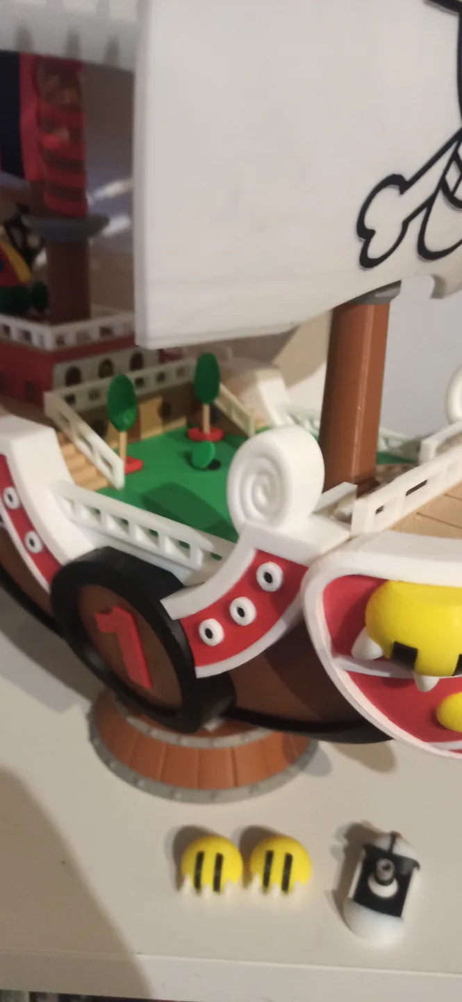 REMIX DEL THOUSAND SUNNY AL 150% CON MODO_CAÑON Remezclado por Ramad MakerWorld: Descarga ...