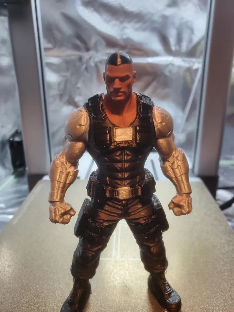 JAX from mortal Kombat (tactical version) - Free 3D Print Model ...