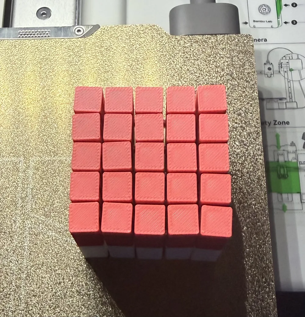 5x5 Drop Cube - Free 3D Print Model - MakerWorld