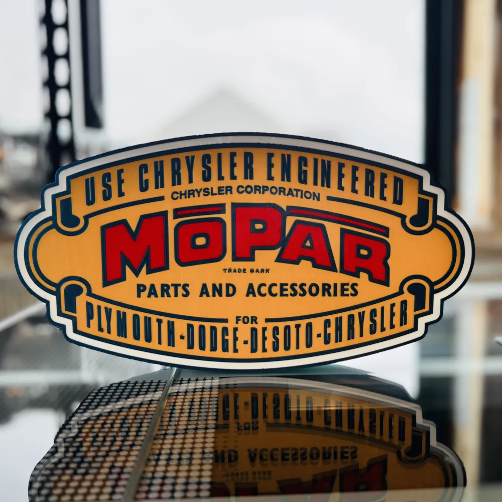 Mopar Logo Lightbox by Whims3D MakerWorld: Download Free 3D Models