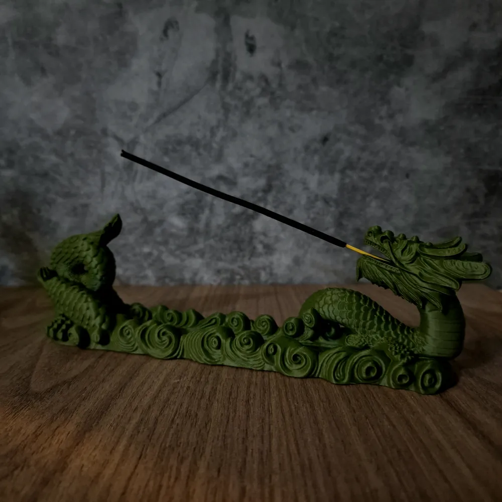 Dragon Incense - Free 3D Print Model - MakerWorld