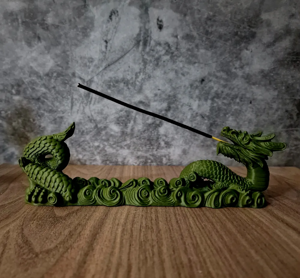 Dragon Incense - Free 3D Print Model - MakerWorld