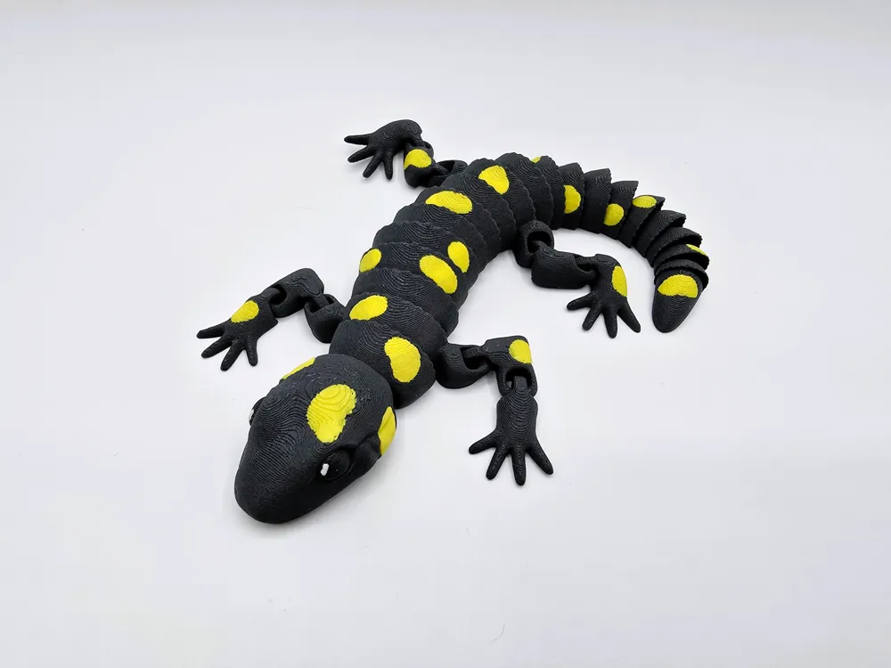 Flexi Fire Salamander - Free 3D Print Model - MakerWorld
