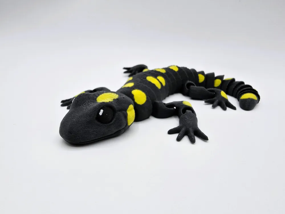 Flexi Fire Salamander - Free 3D Print Model - MakerWorld