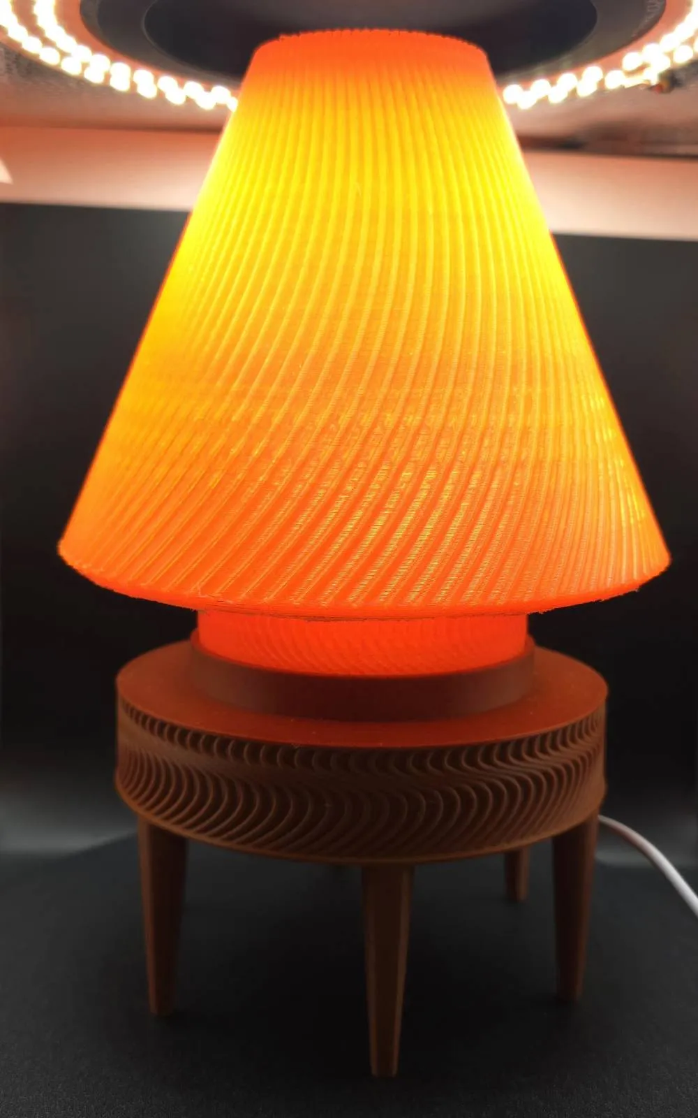LIKE THE OLD DAYS led lamp - Free 3D Print Model - MakerWorld