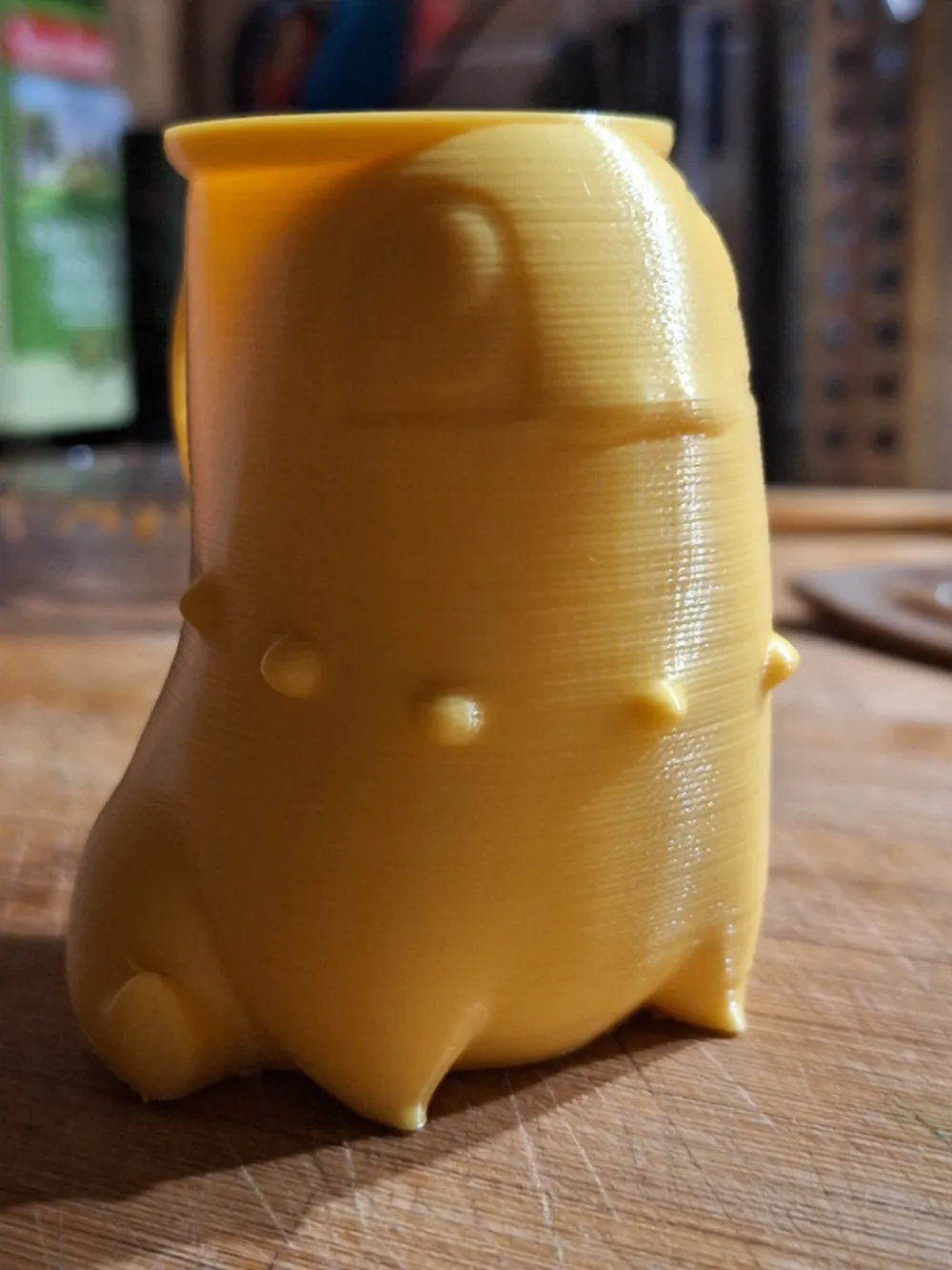 Pokémon CHIKORITA Cup Holder - Free 3D Print Model - MakerWorld