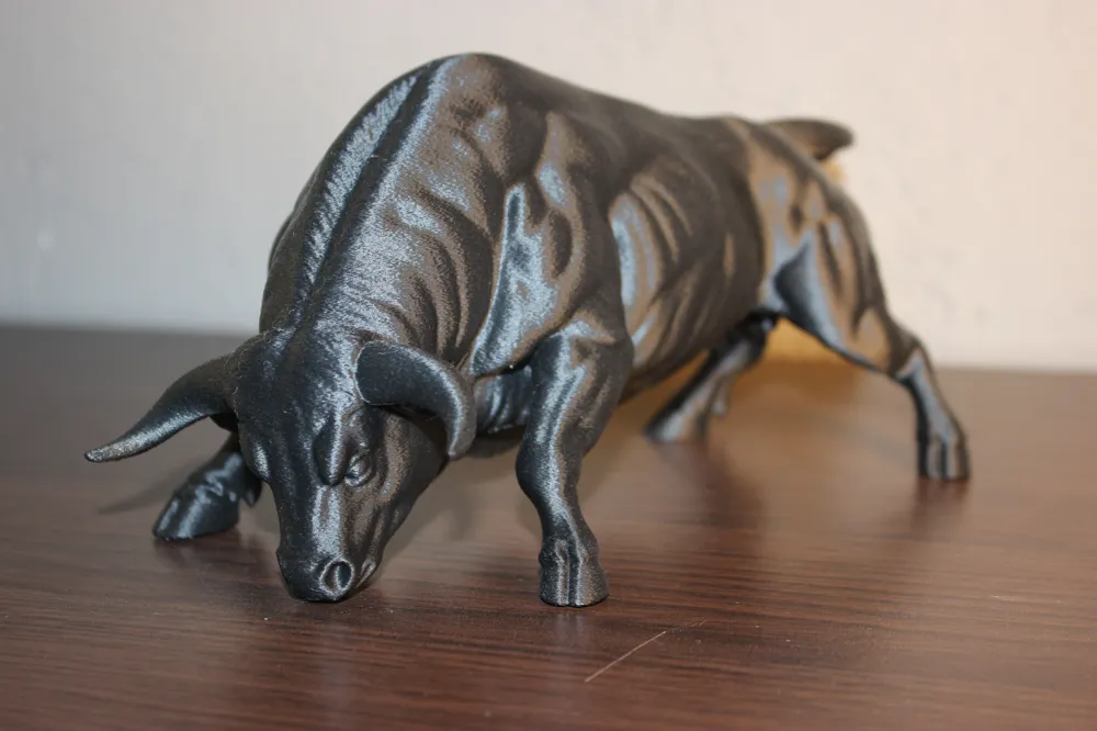 Massive Bull or Bull Stock Market (Bull and Bear) - Free 3D Print Model ...