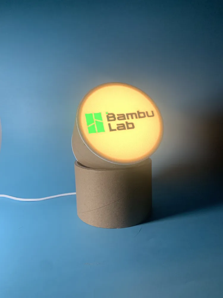 Bambu Lab Cardboard Spool Light Box by 3D NerD - MakerWorld