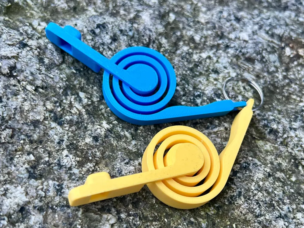 Keychain Catapult | print in place by sdaendi - MakerWorld