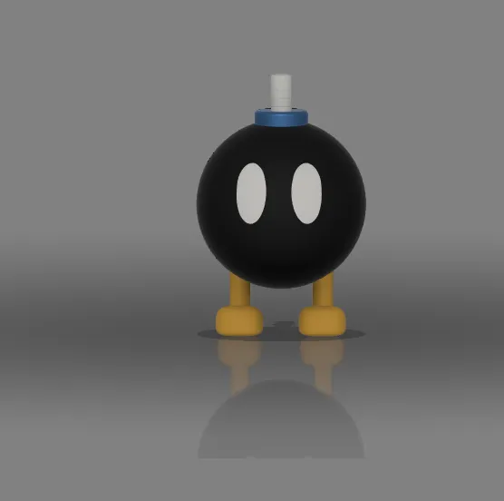 BOB-OMB Multipart - Free 3D Print Model - MakerWorld