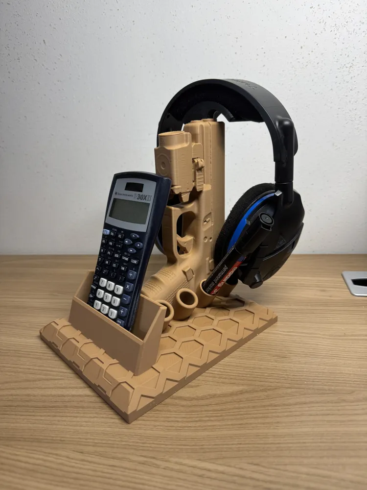 Glock 17 Desktop Organizer - Free 3D Print Model - MakerWorld