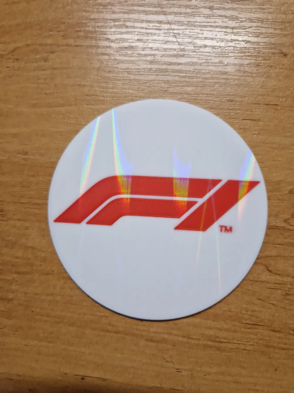 Coaster Formula F1 with holder - Logo FIA by Jendapce - MakerWorld