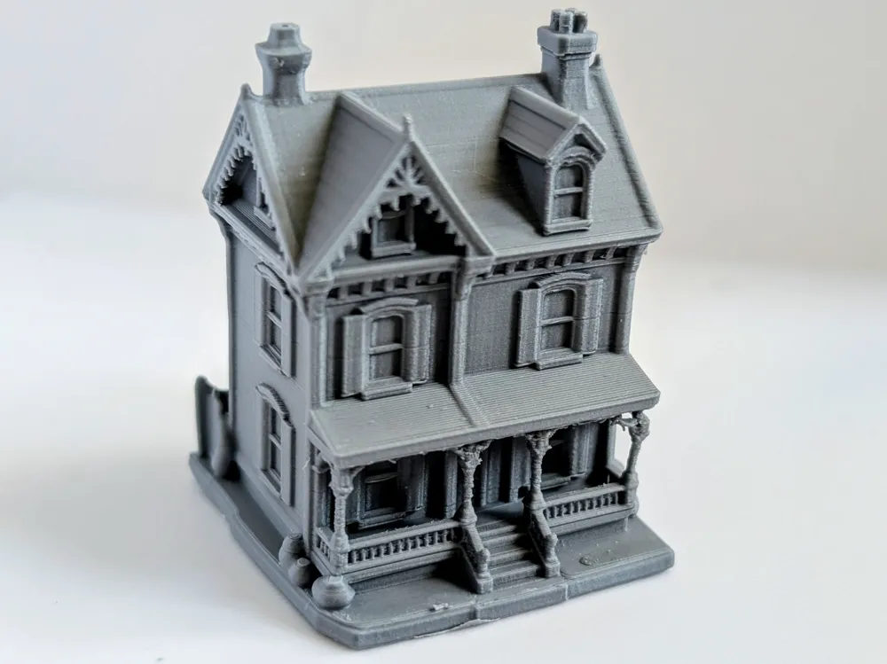 Victorian House Miniature 02 - N Scale model - Free 3D Print Model ...