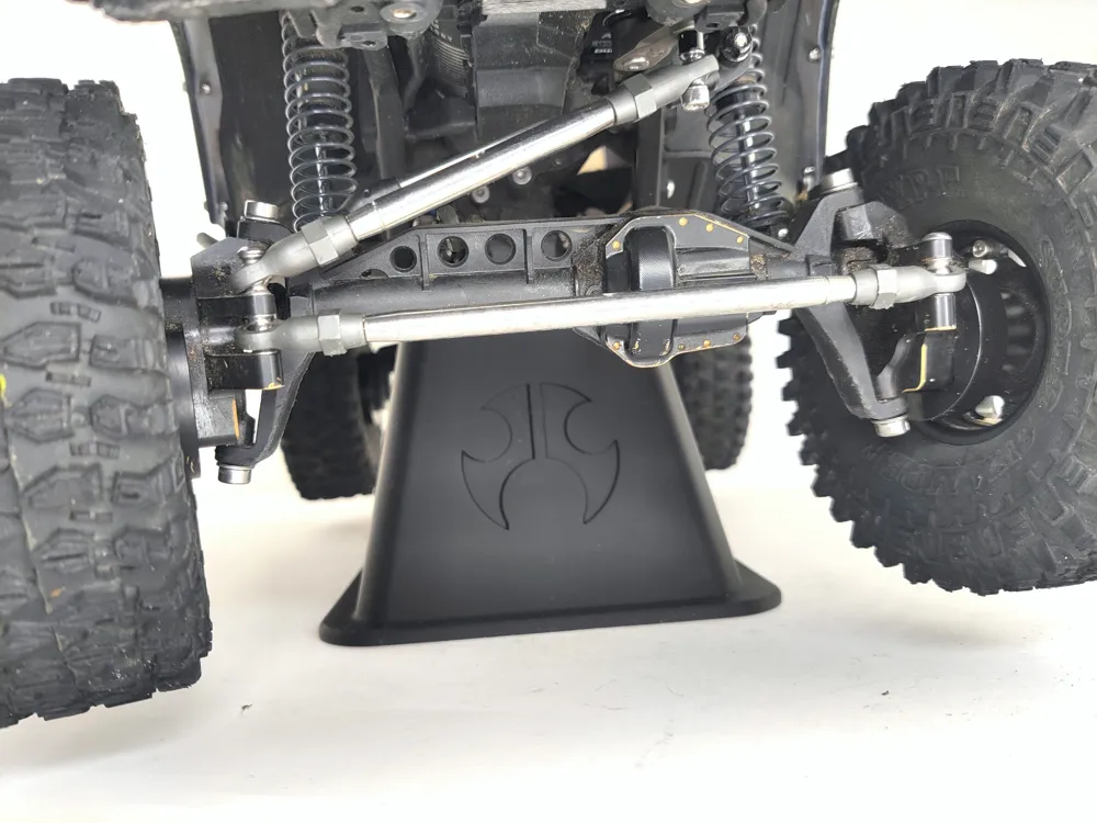 RC Crawler display stand Axial SCX10-3 Wrangler - Free 3D Print Model ...